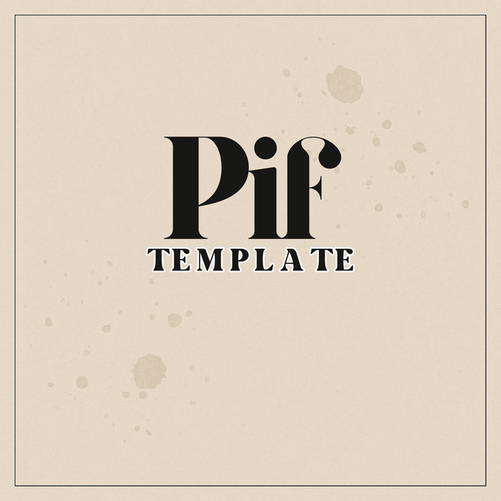 PIF (Product Information File) & Guide – Cosmetic Assessment Support