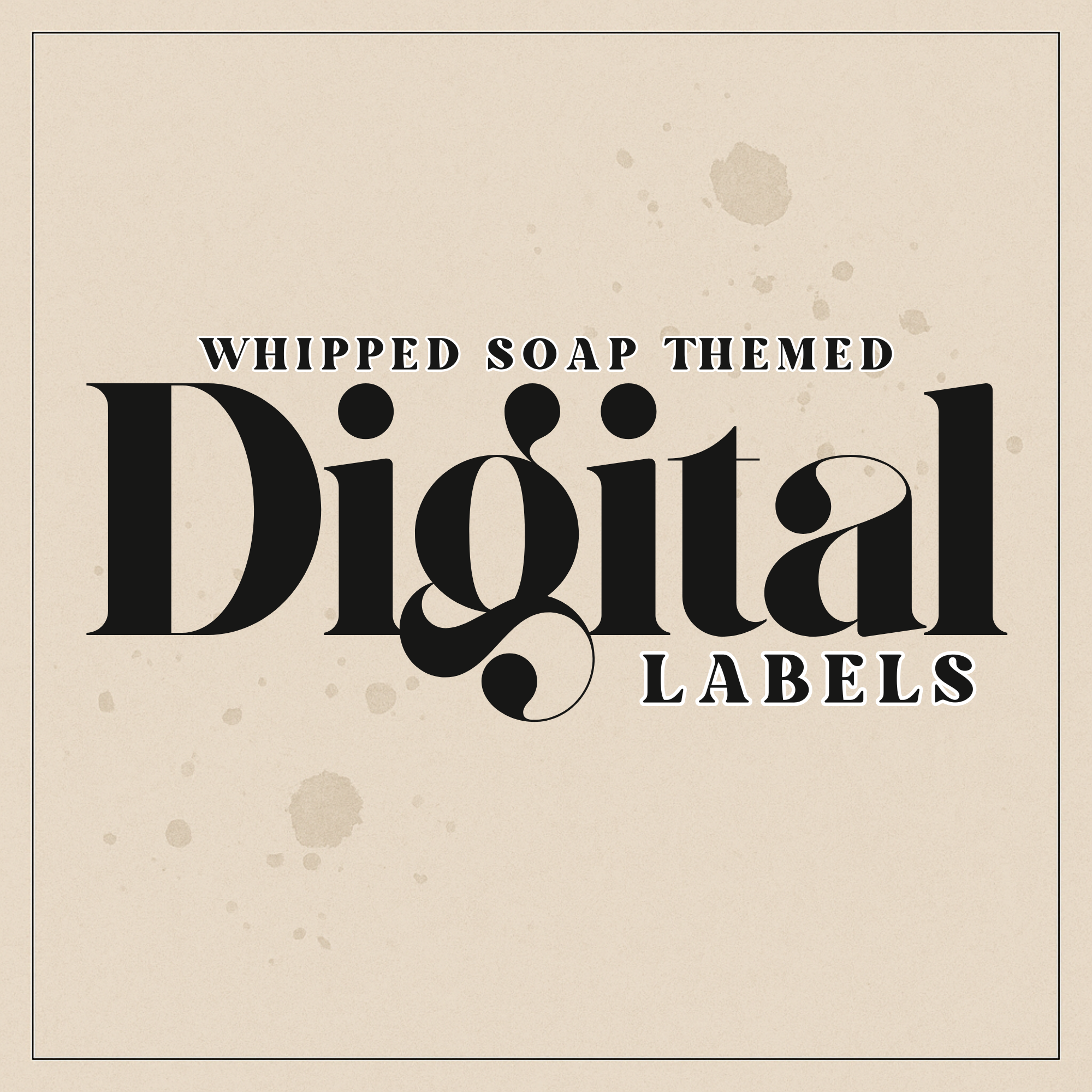 Fruity Set 9 Digital Whipped soap labels – Cosmetic Assessment Support